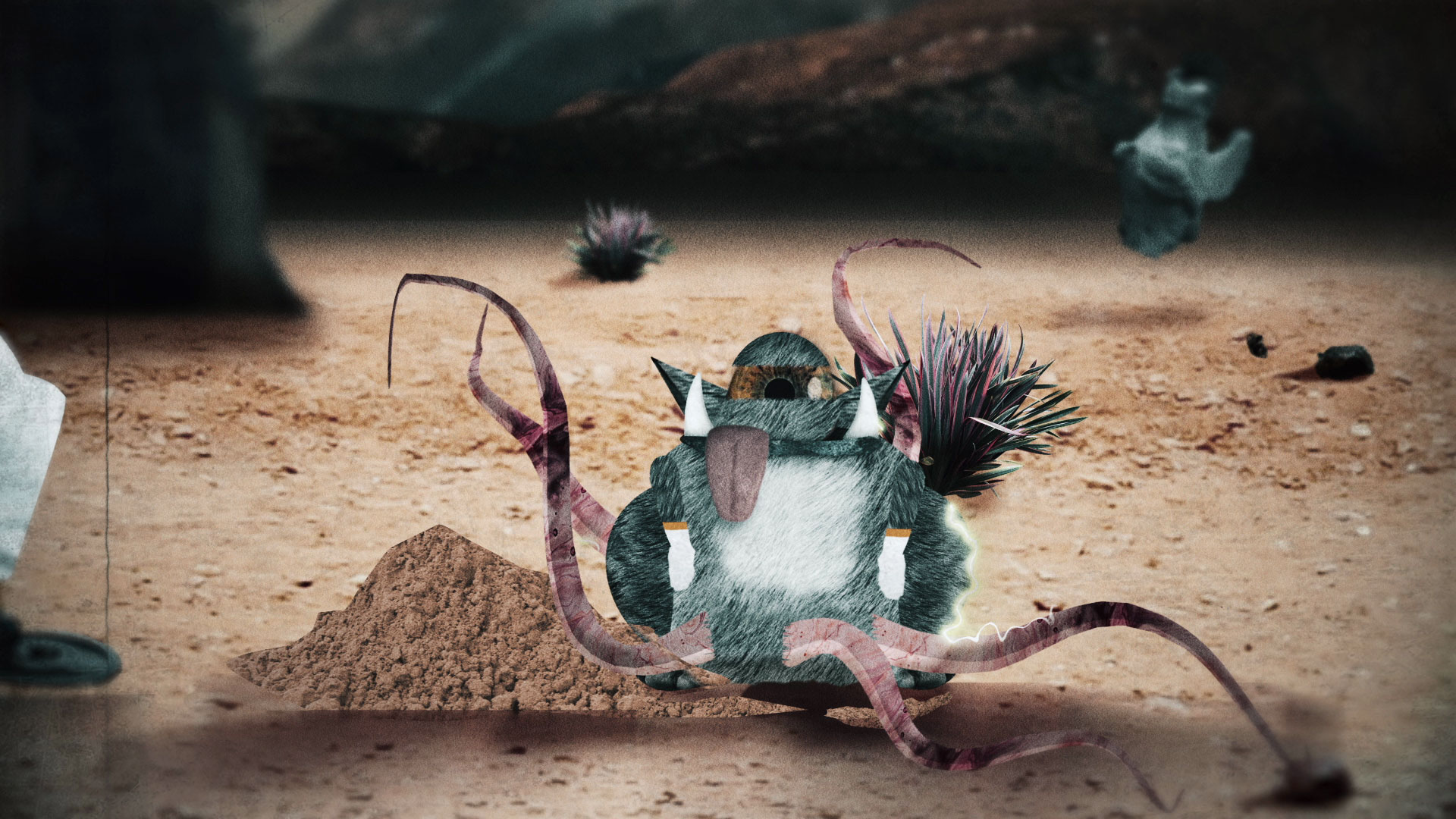 SYFY Logo ident animation - Space Dog